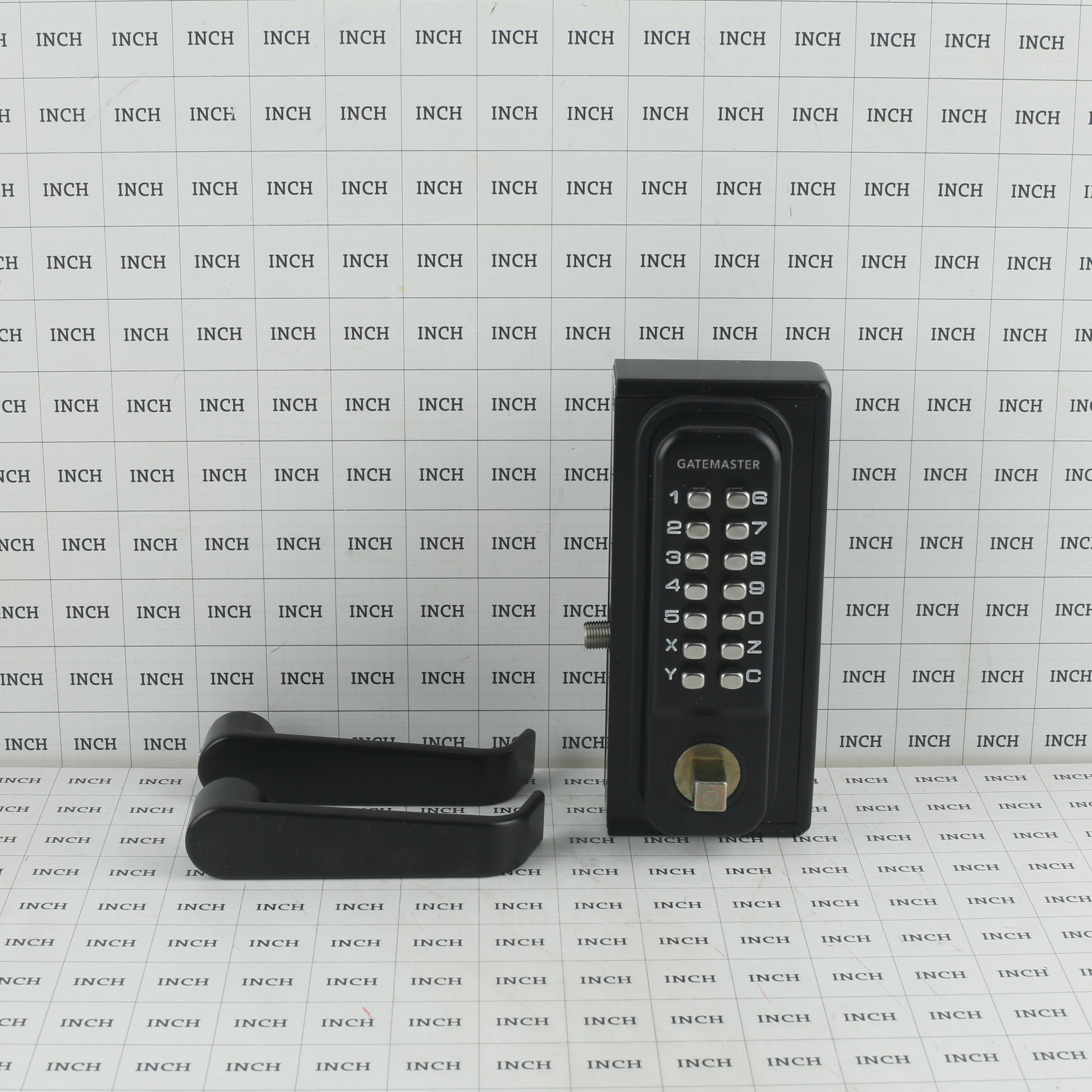 GateMaster Superlock Digital Double Sided Delta Lever Handle for 40 ...