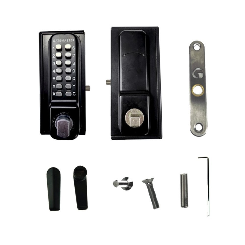 AES Gatemaster Superlock Digital Single Sided Lever Handle for 10-30mm ...