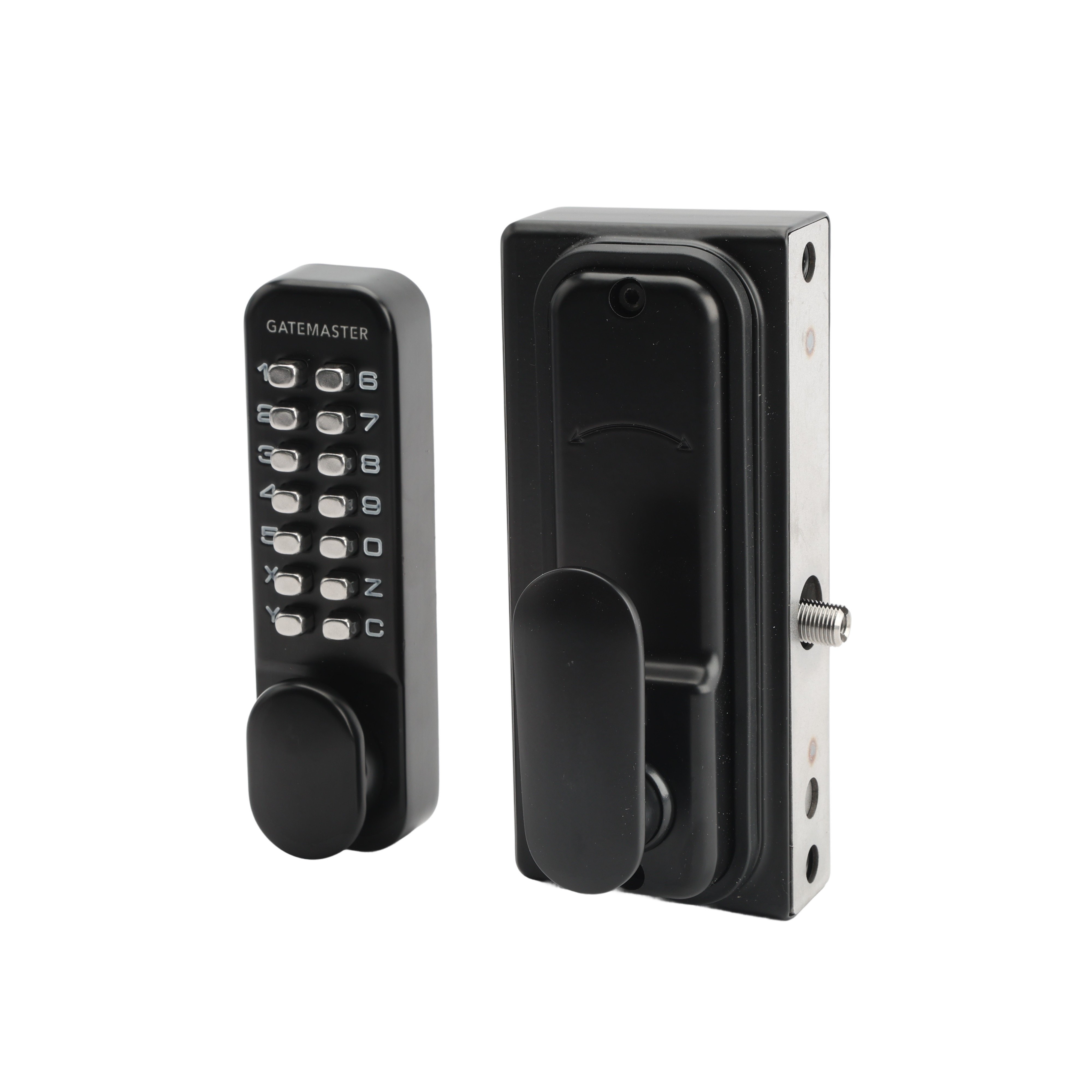 GateMaster Superlock Surface Fixed Digital Lock, Multi-Sided, Right ...