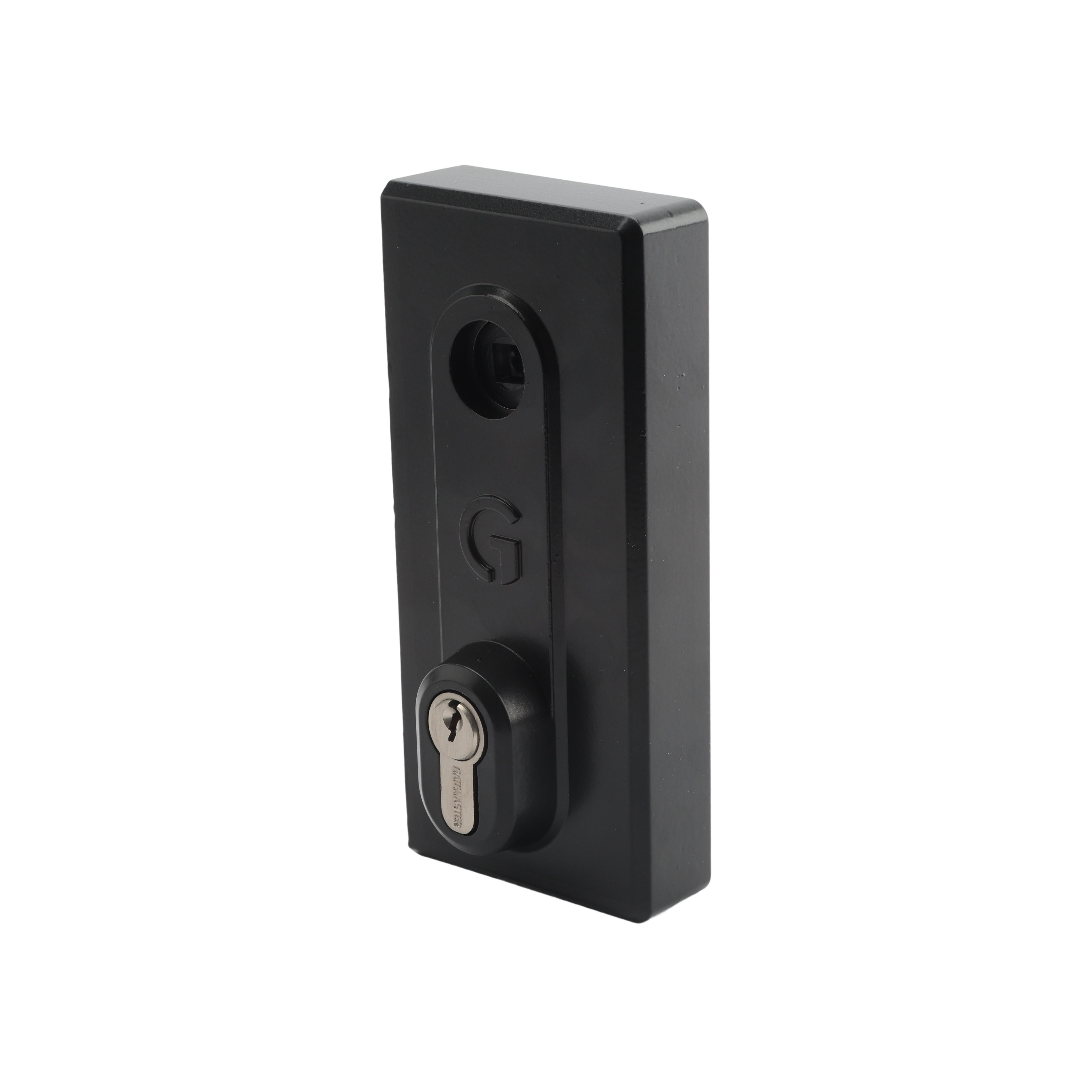 GateMaster Standard Superlock for 10-30mm Gates, Black Plain Handle ...