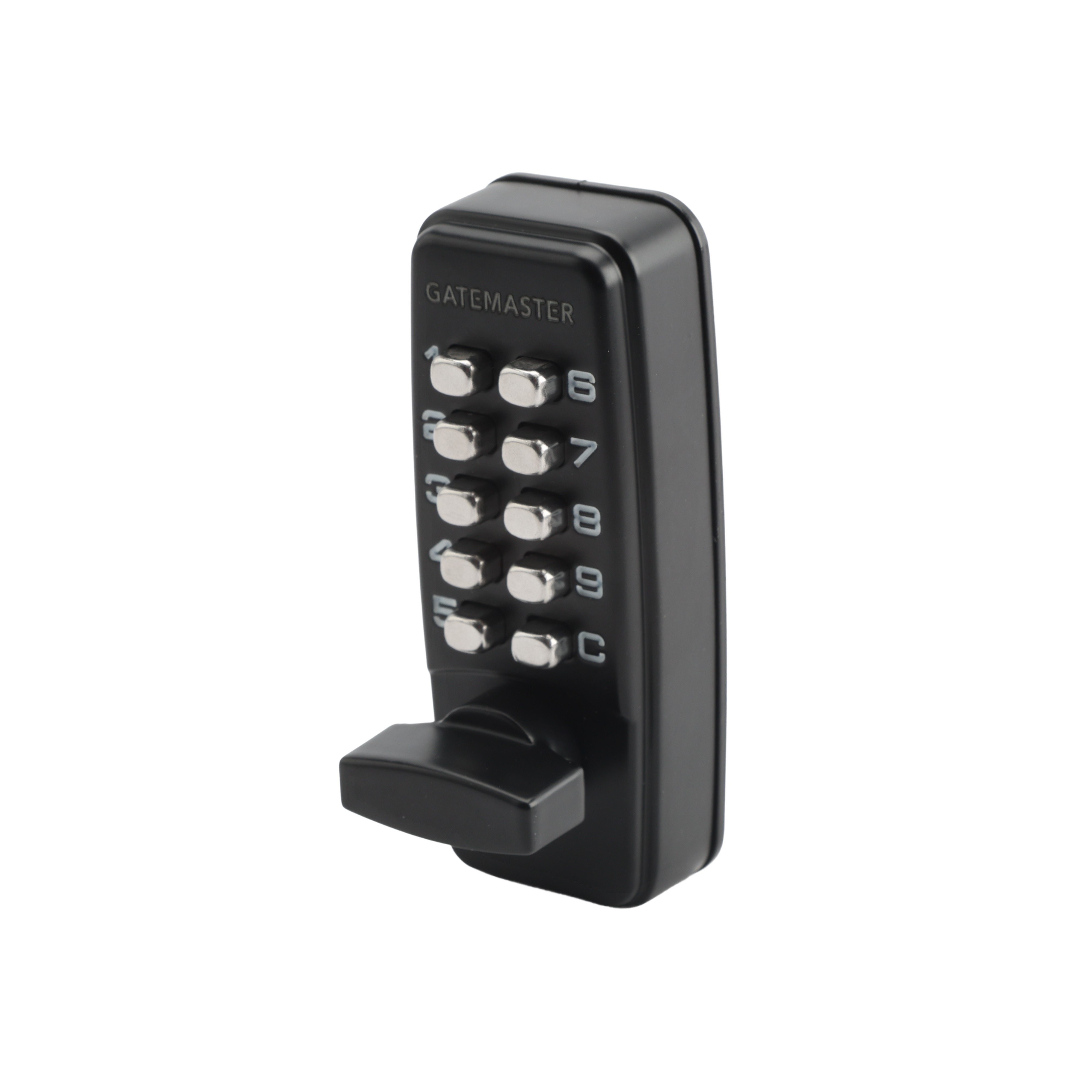 GateMaster Surface-Fixed Digital Lock, Left-Hand, Handle On The Inside ...
