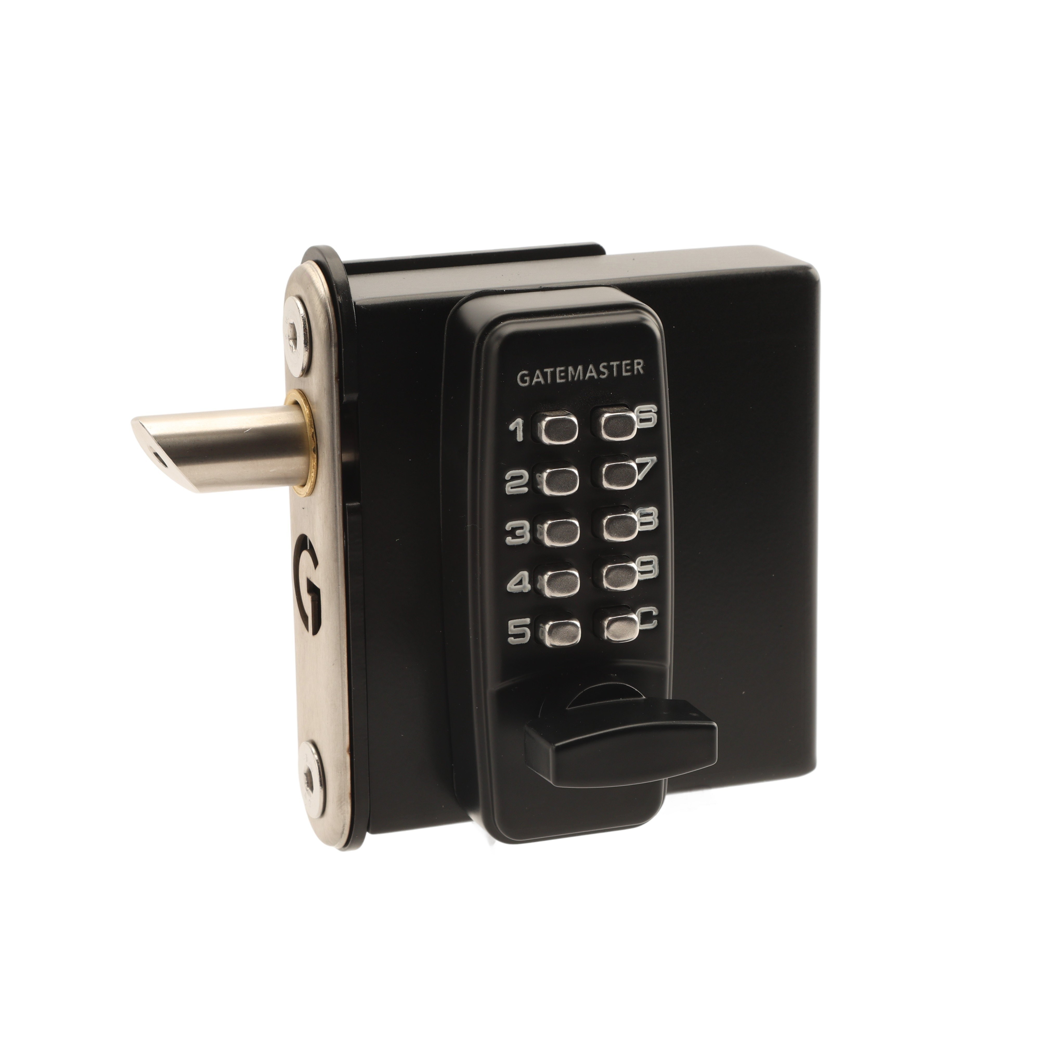 GateMaster Surface-Fixed Digital Lock, Left-Hand, Keypad On Both Sides ...