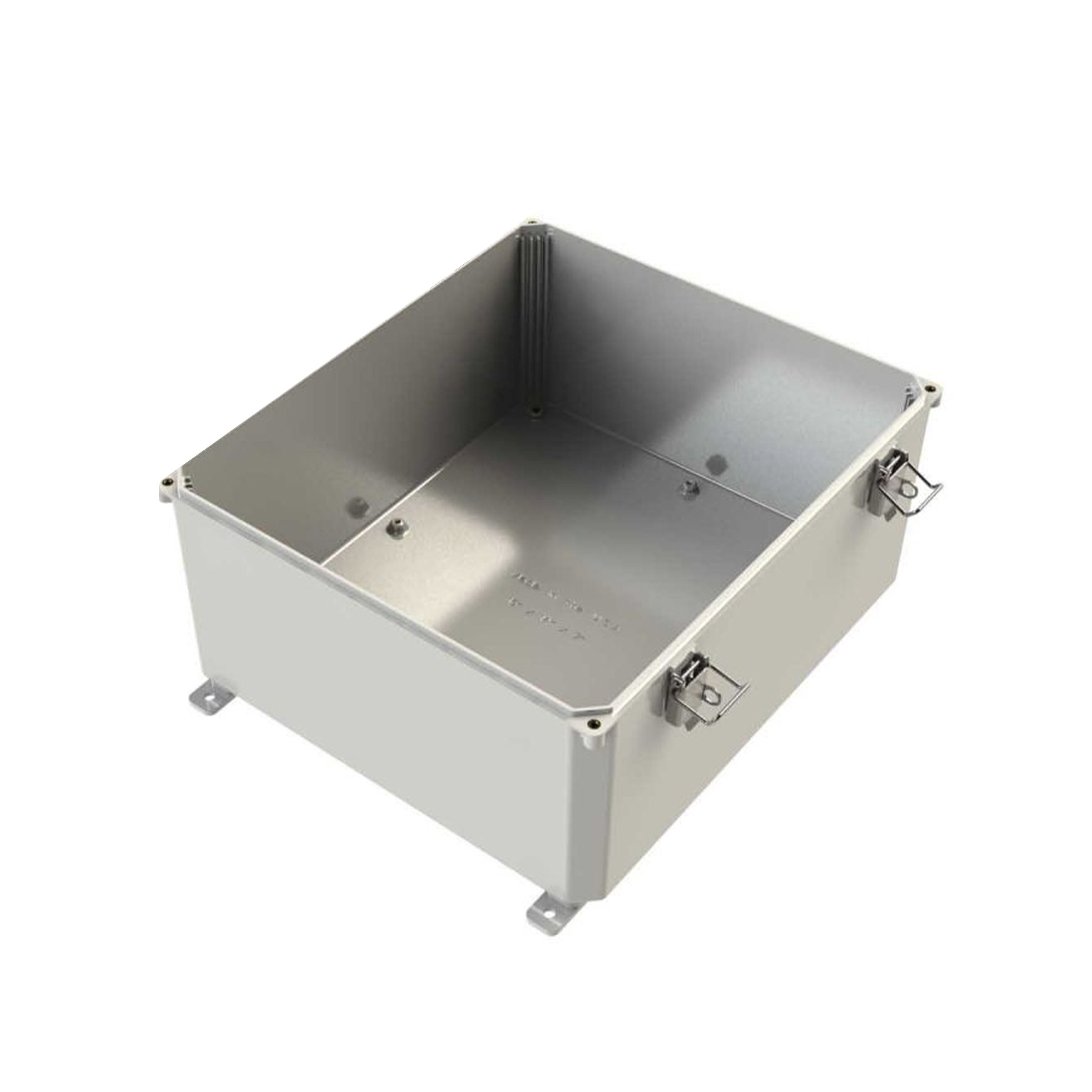 ESI 12" x 10" x 6" Hinged Enclosure Base Assembly - PC-121006-HB - Gate ...