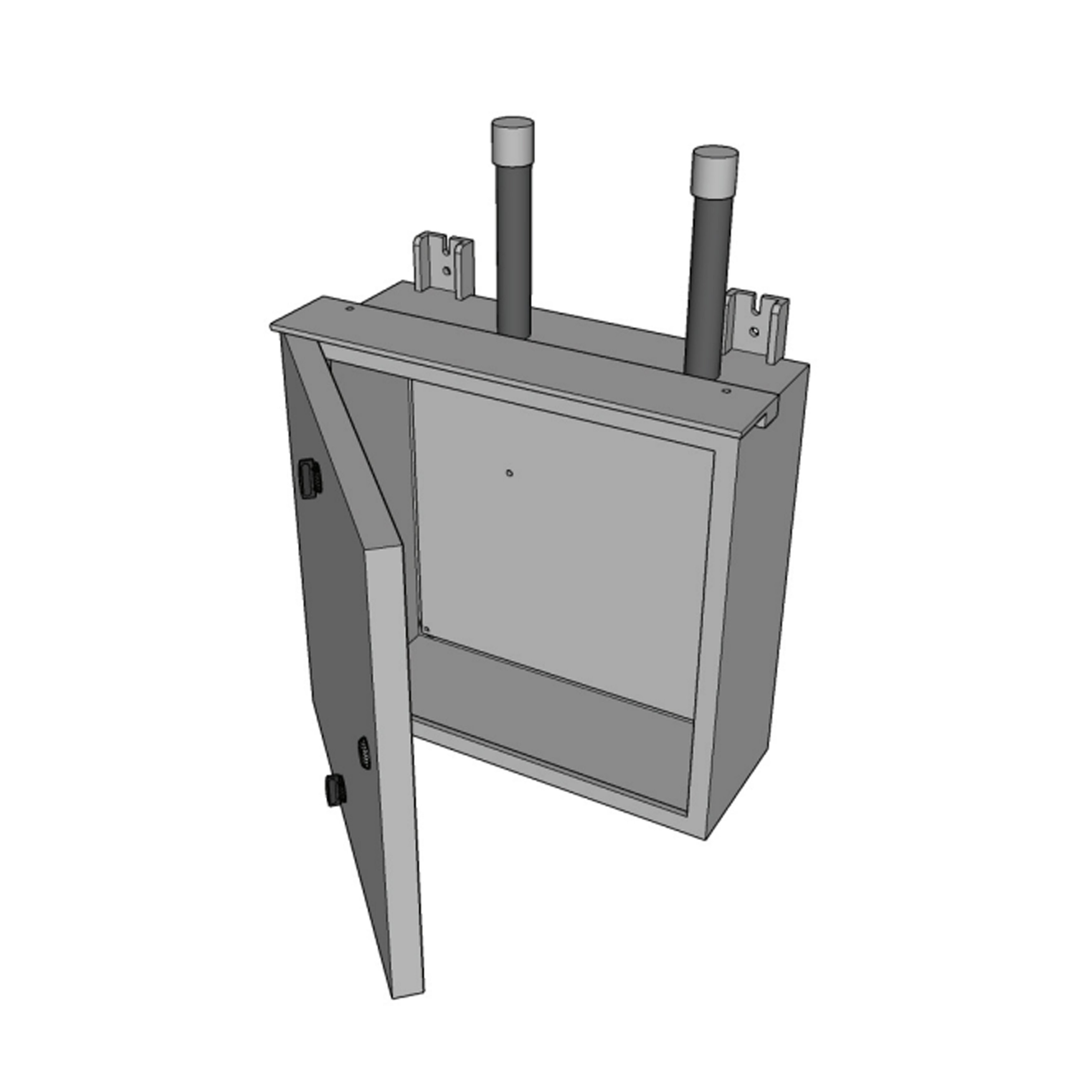 ESI Wireless Repeater Enclosure with Subpanel 1/4 Turn Latching ...