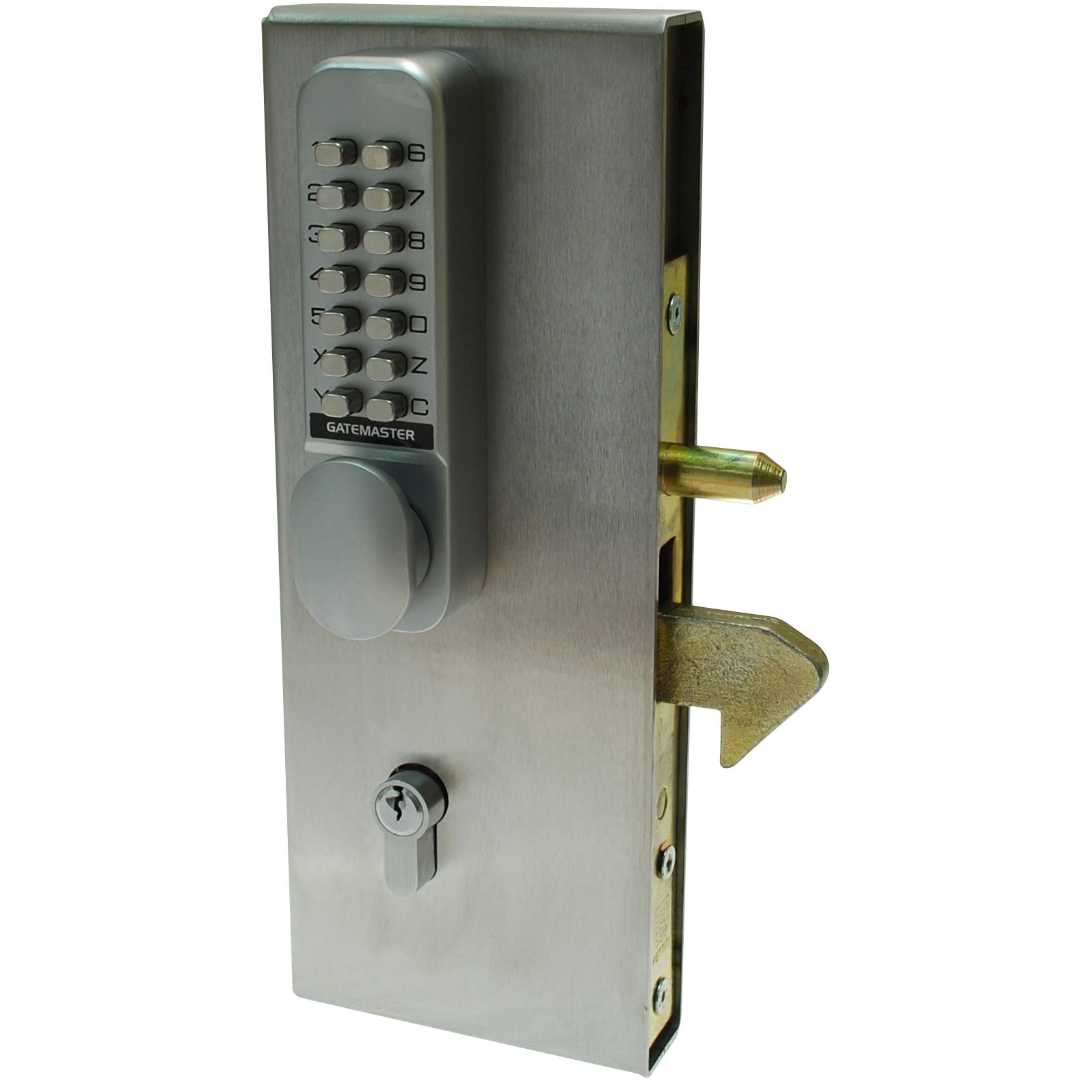 GateMaster 50mm (2") Hook & Digital Lock Kit with Double Sided Keypad ...