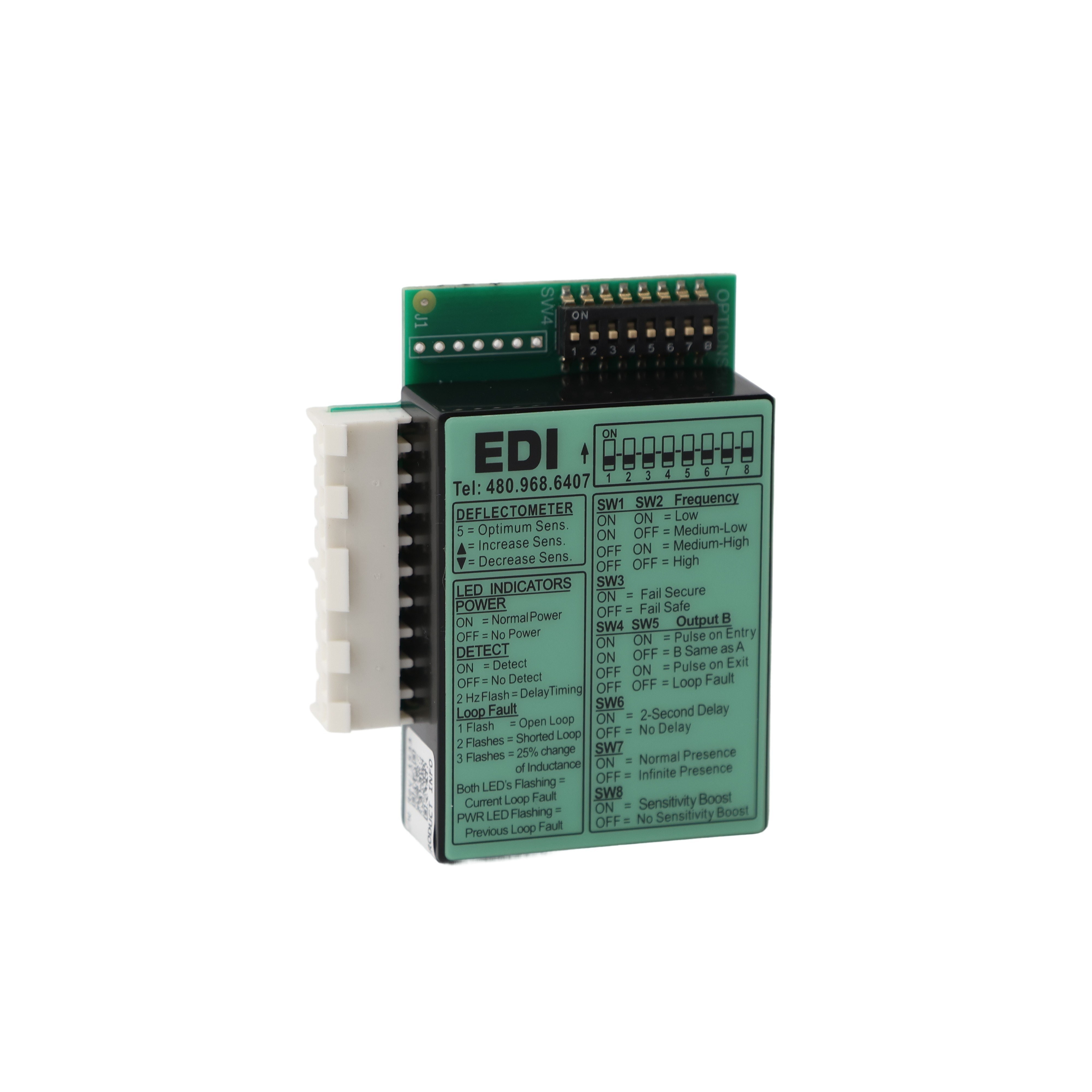 Reno A&E Loop Detector w/ Deflectometer 1 Channel 2 Output 10-Pin ...