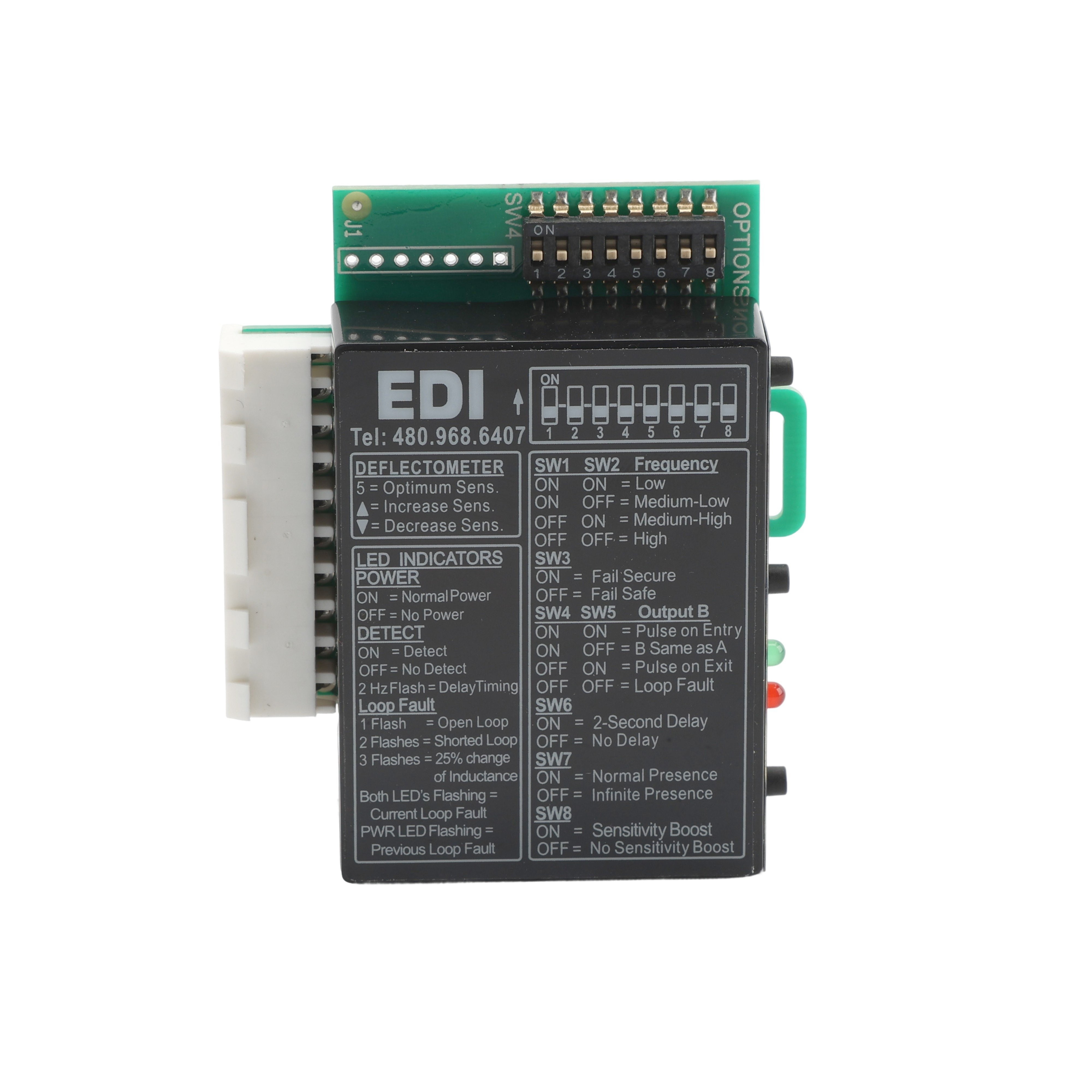 Reno A&E Loop Detector w/ Deflectometer 1 Channel 2 Output 10-Pin ...