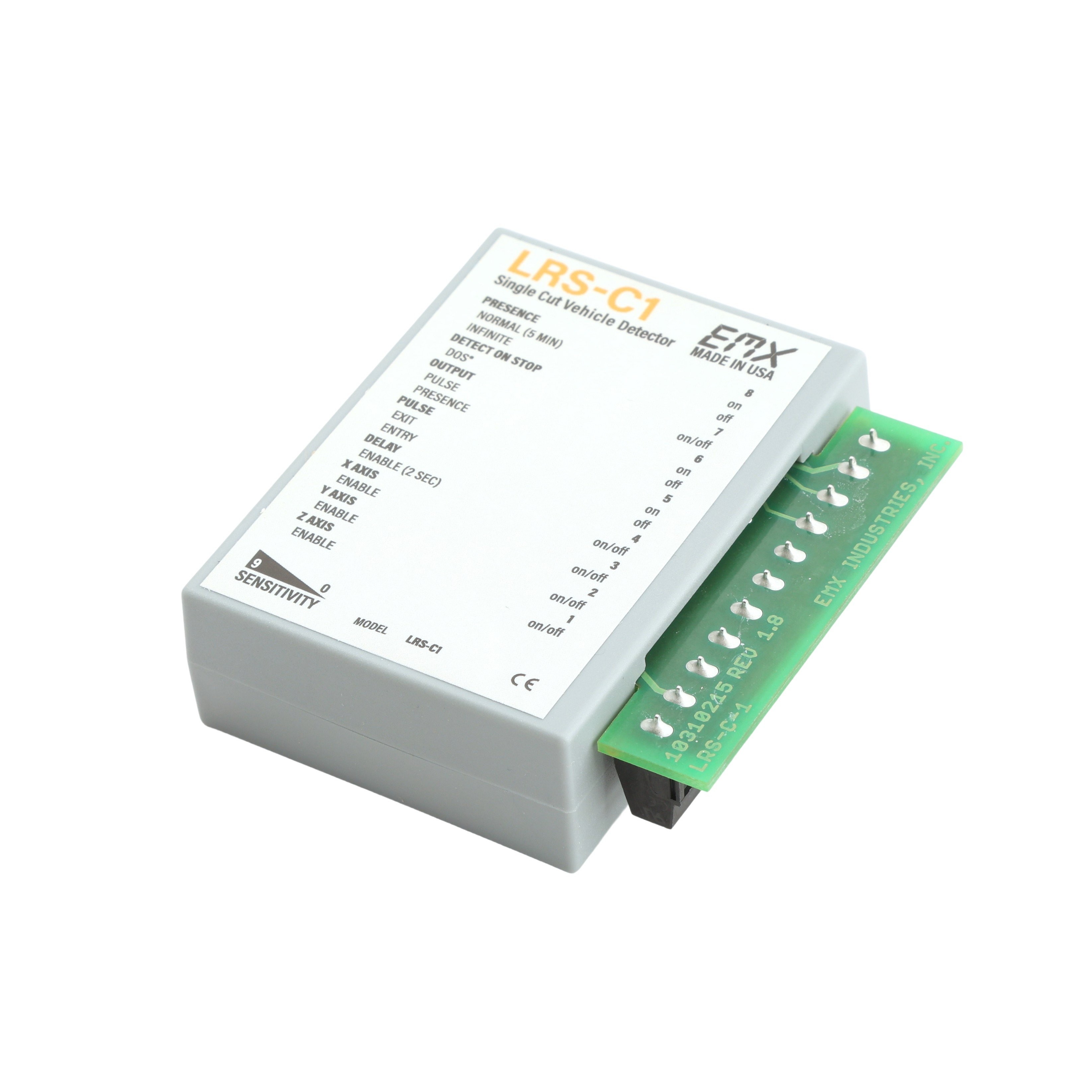 EMX Single Cut LRS Vehicle Detector Sensor - Flat Pack Vehicle Detector ...