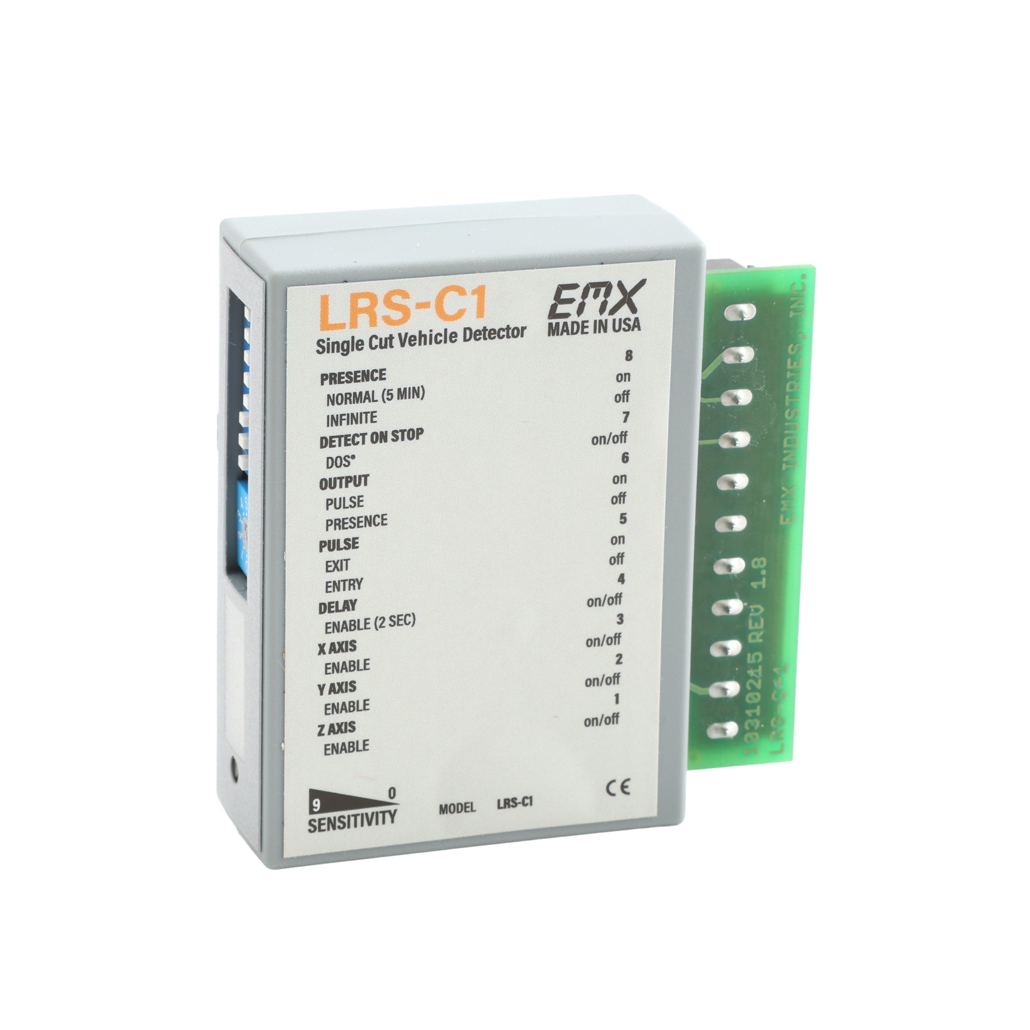 EMX Single Cut LRS Vehicle Detector Sensor - Flat Pack Vehicle Detector ...