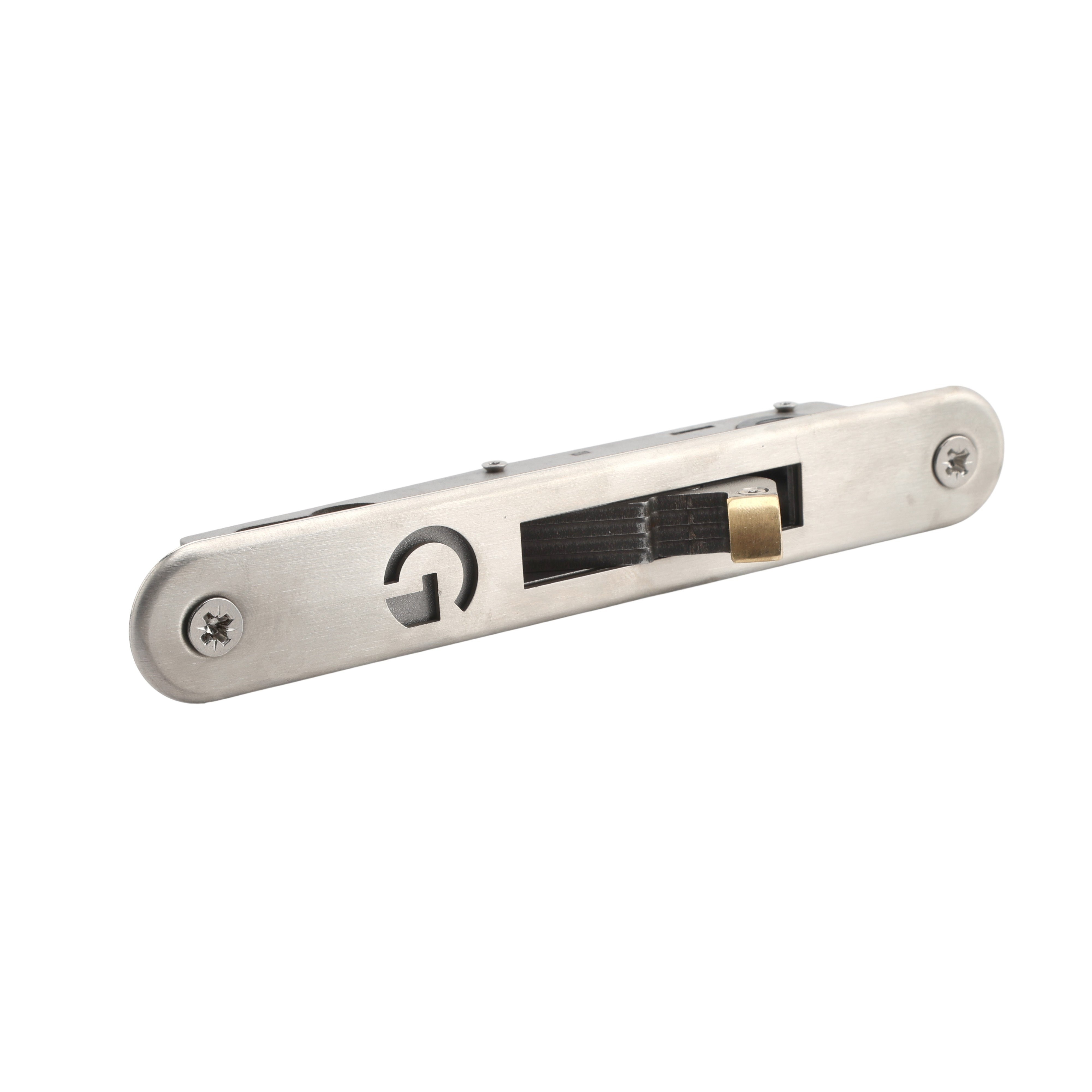 Gatemaster Stainless Mortice Lock - Dual Cover - Plain Handles - ML4DCP ...