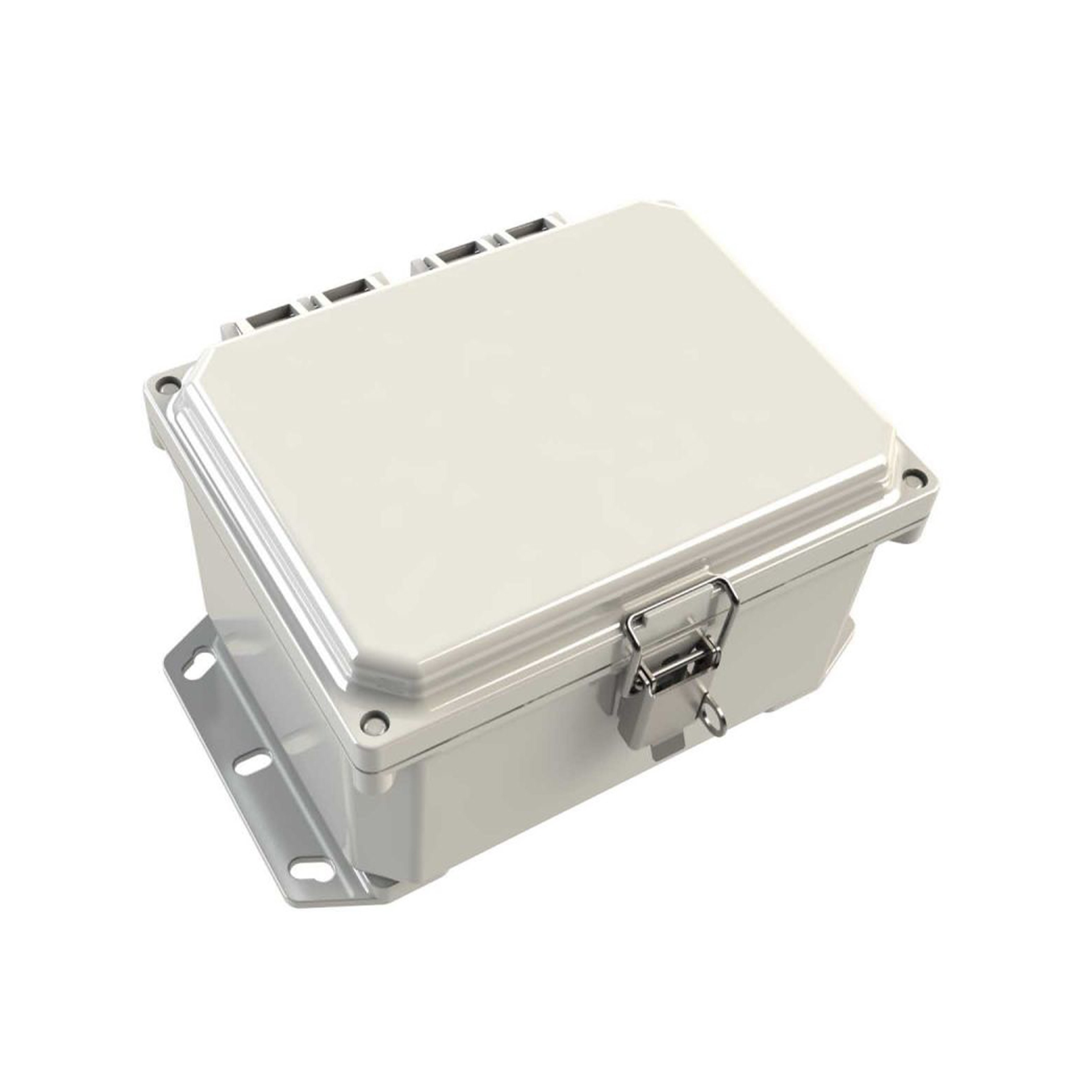 ESI PolyGuard Polycarbonate Flange Mount Hinged Enclosure with Screw ...