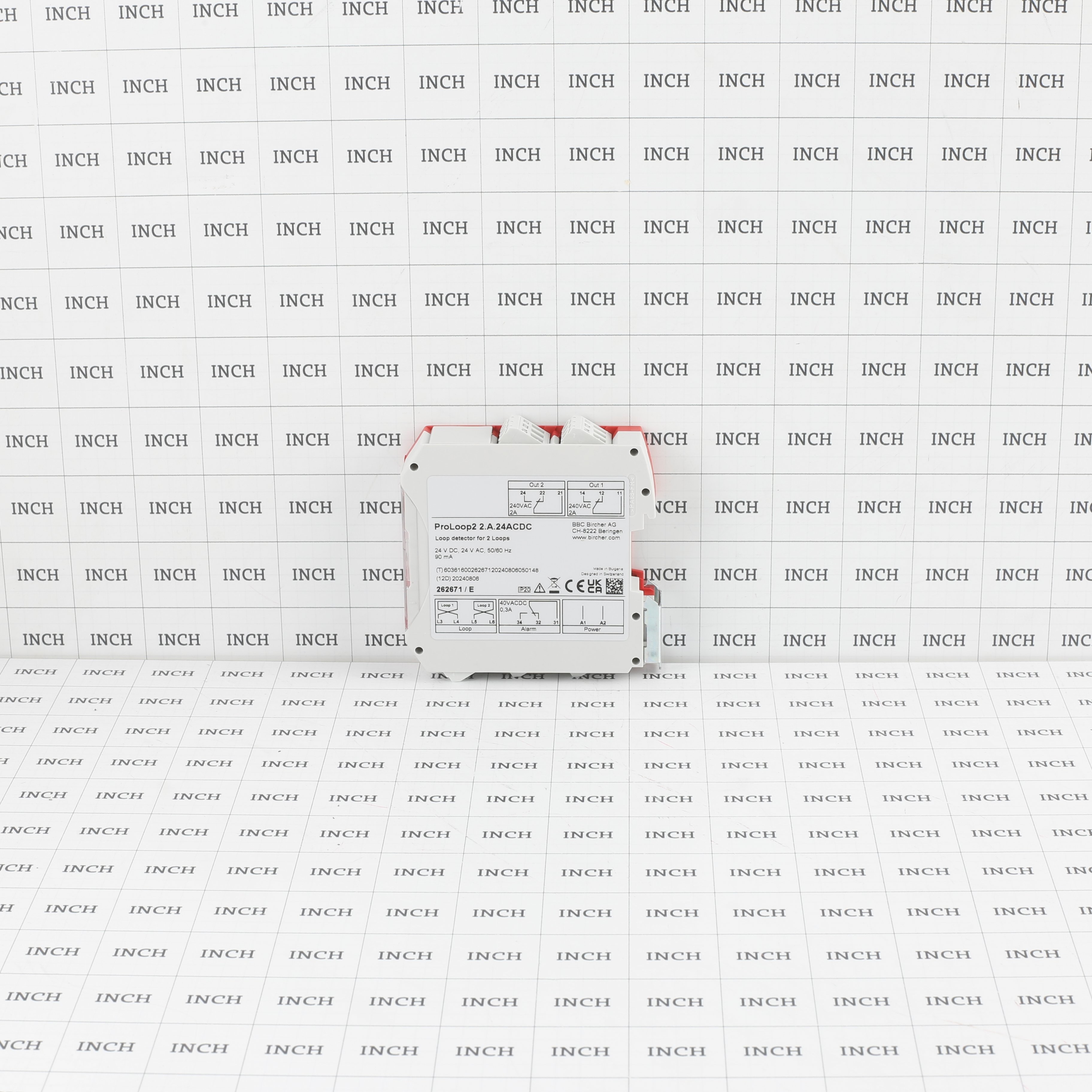 Bircher ProLoop2 24V (DIN Rail Mount) 2-Loop Detector w/ 2 Relay ...