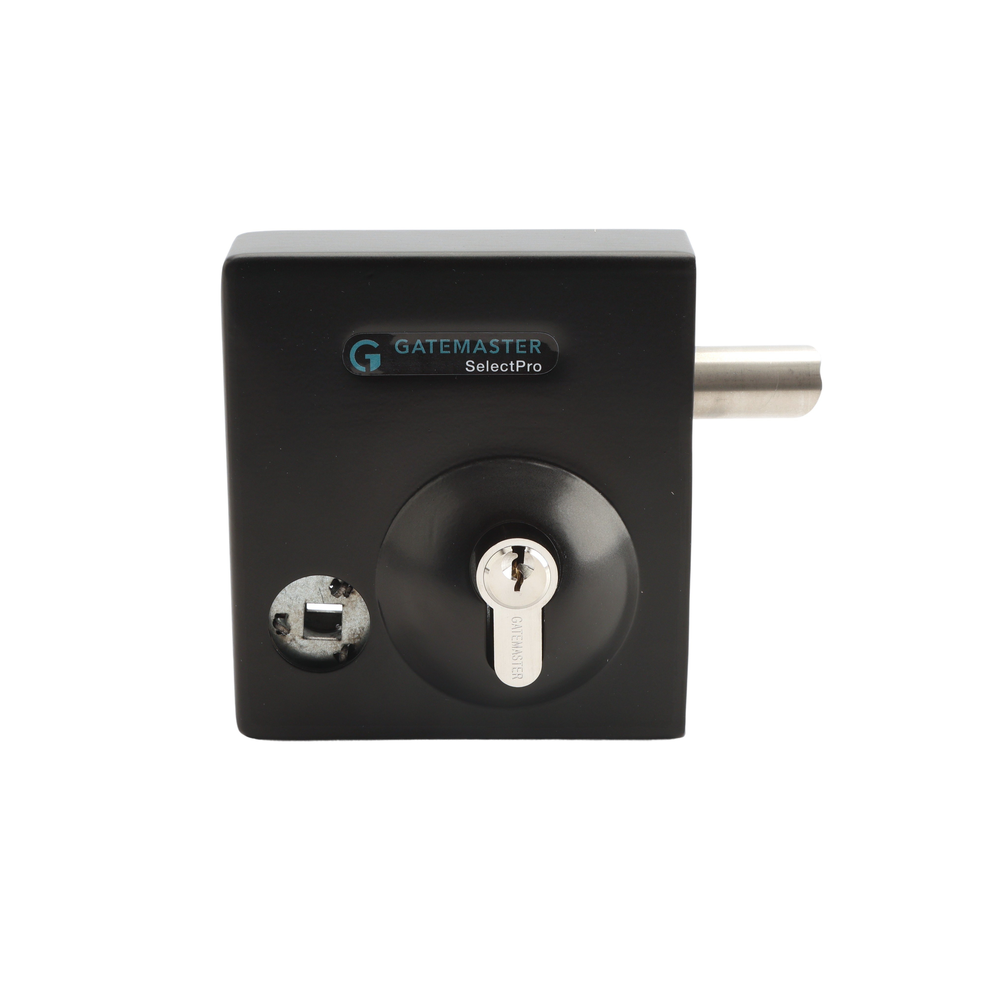 Gatemaster Bolt-On Latch and Deadbolt for 10-30mm Gates, Modern Handle ...