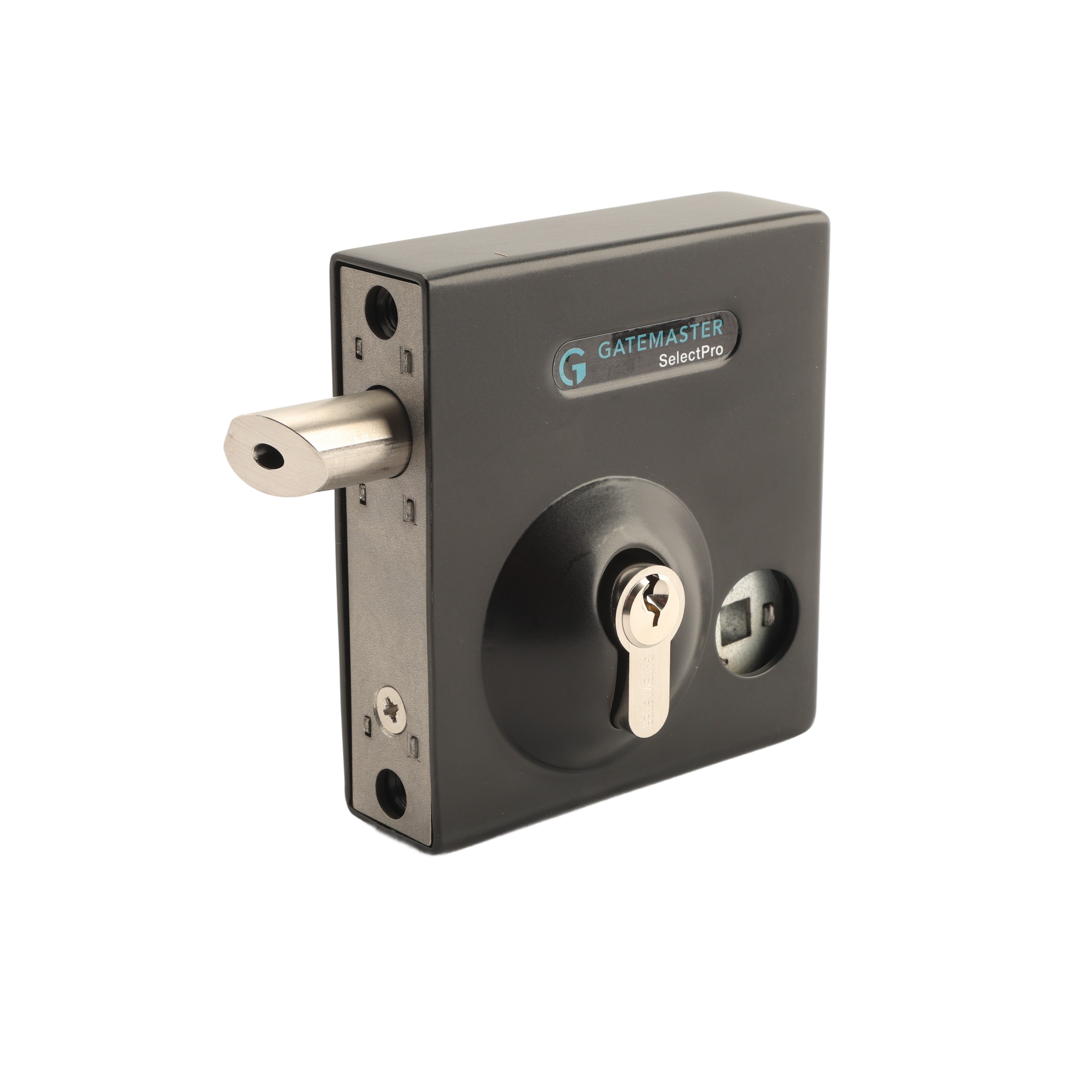 Gatemaster Bolt-On Latch and Deadbolt for 10-30mm Gates, Modern Handle ...