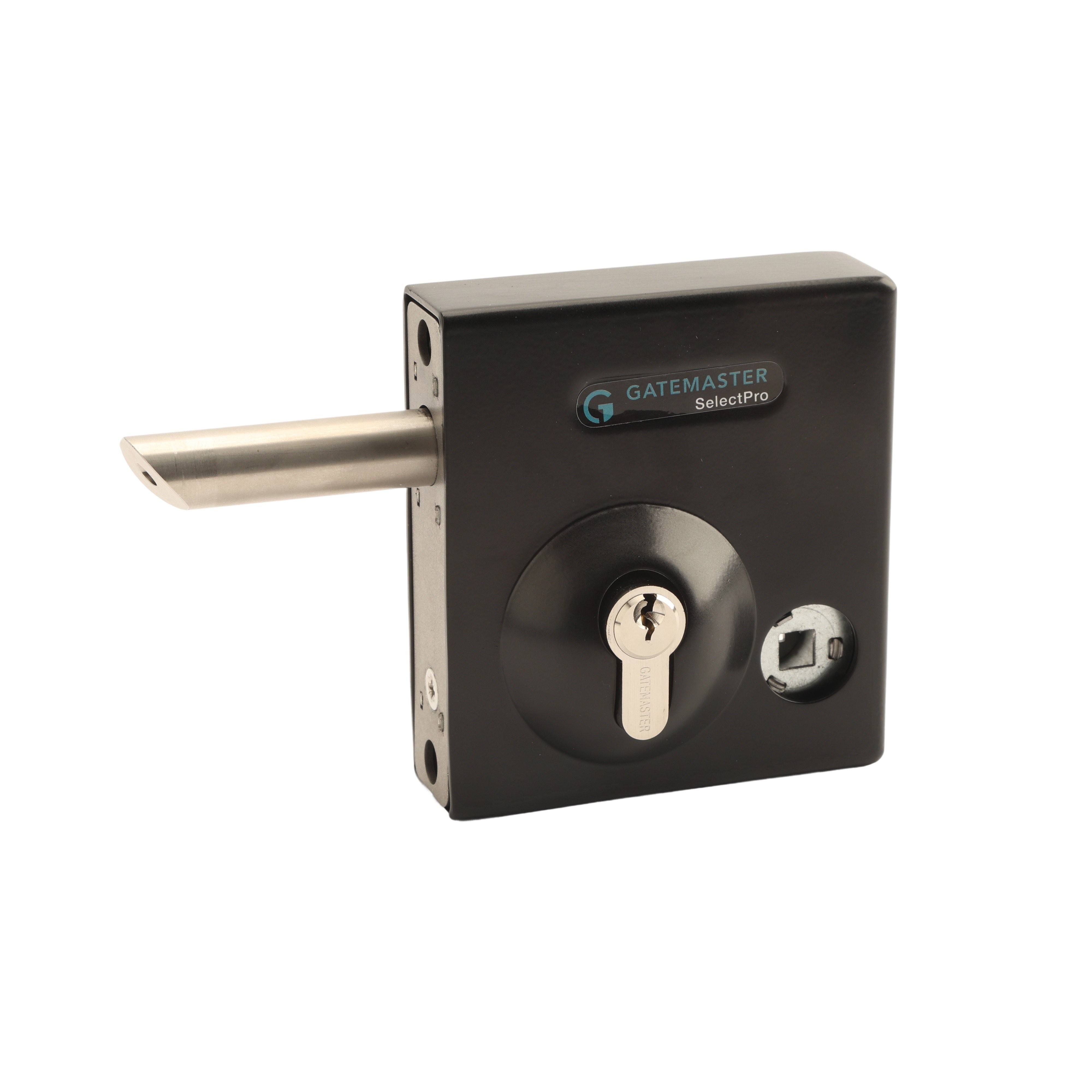 GateMaster Bolt-On Latch and Deadbolt for 40-60mm Gates, Modern Handle ...