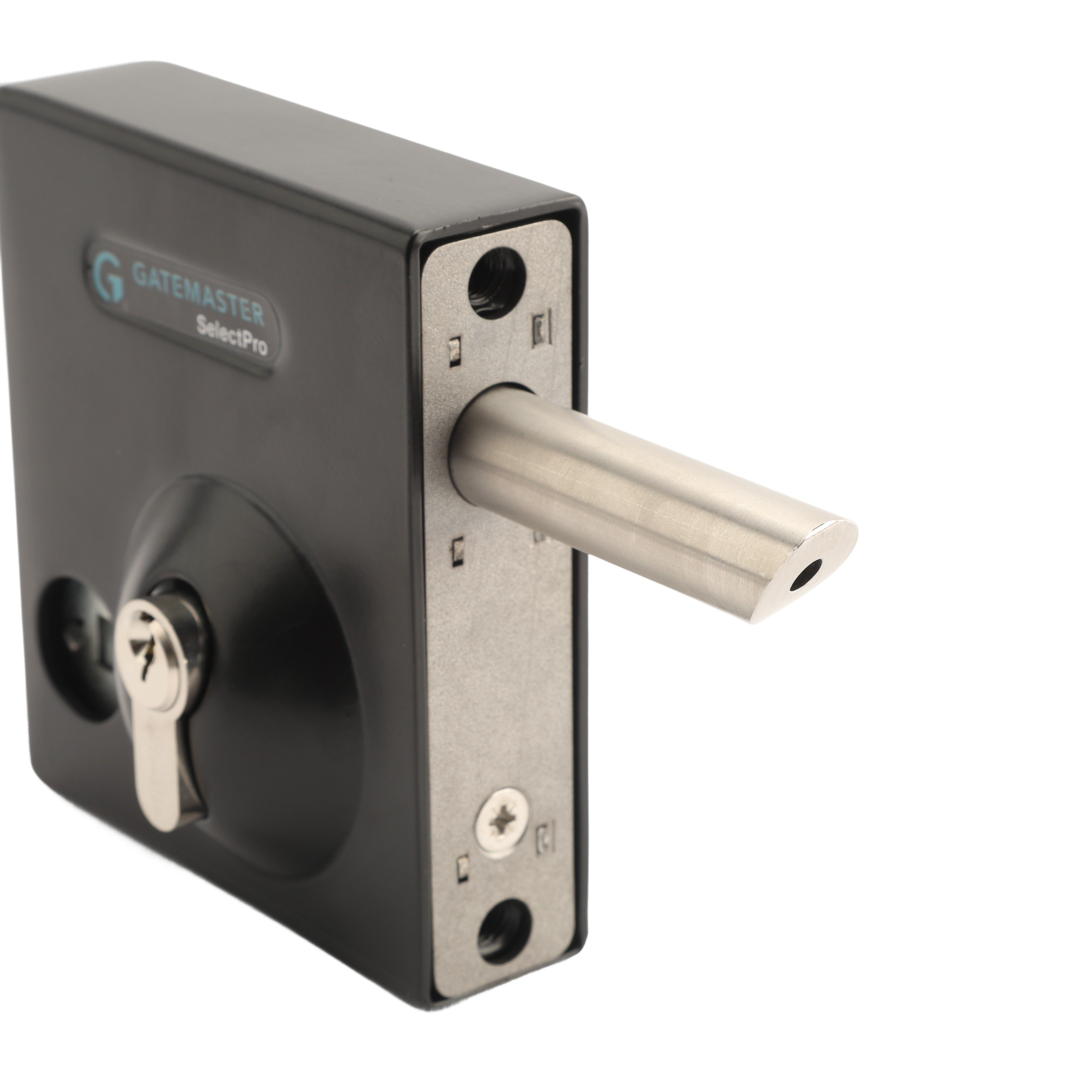 GateMaster Bolt-On Latch and Deadbolt for 40-60mm Gates, Modern Handle ...