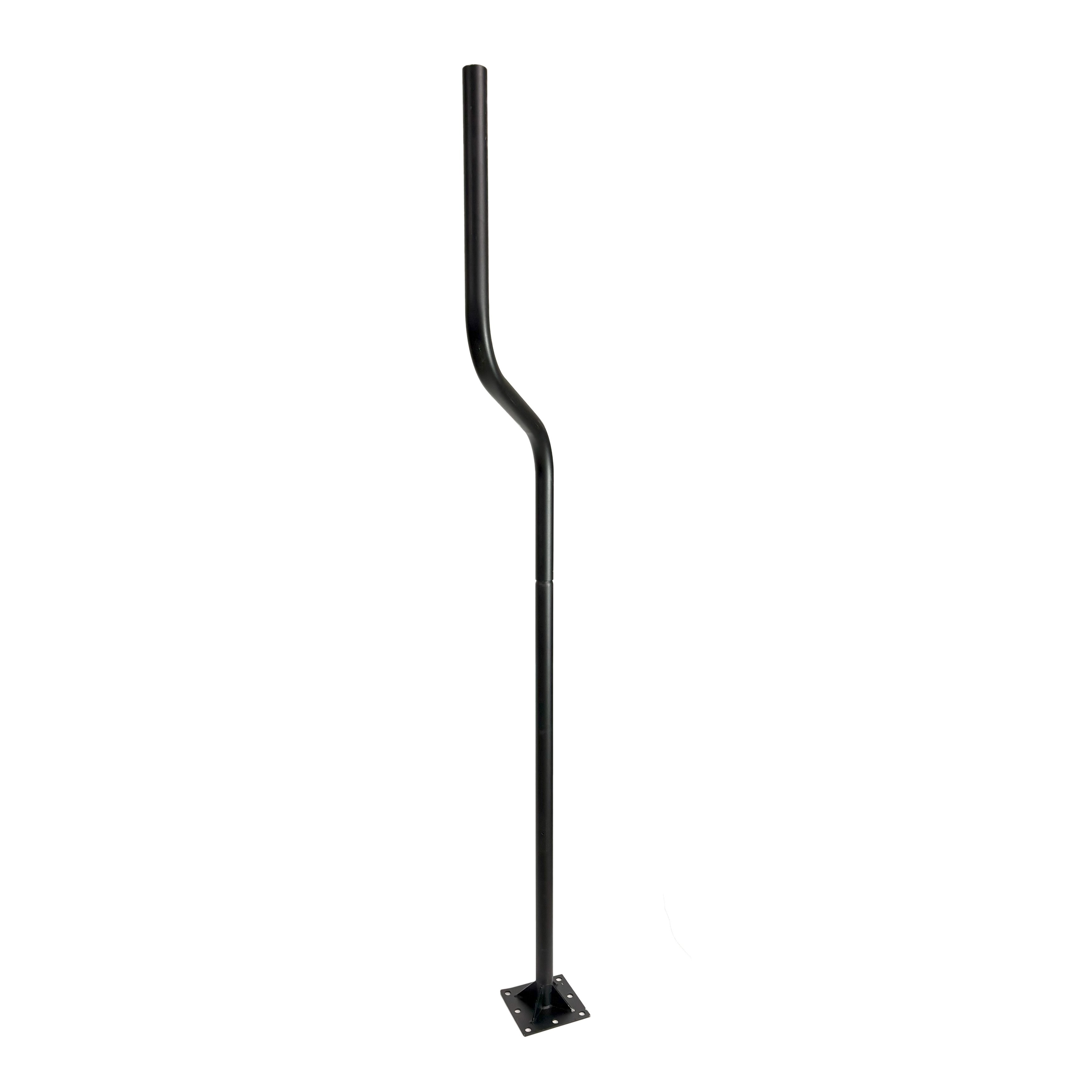 EMX TRES RFID Reader Mounting Stanchion Pedestal, Powder-Coated Black ...