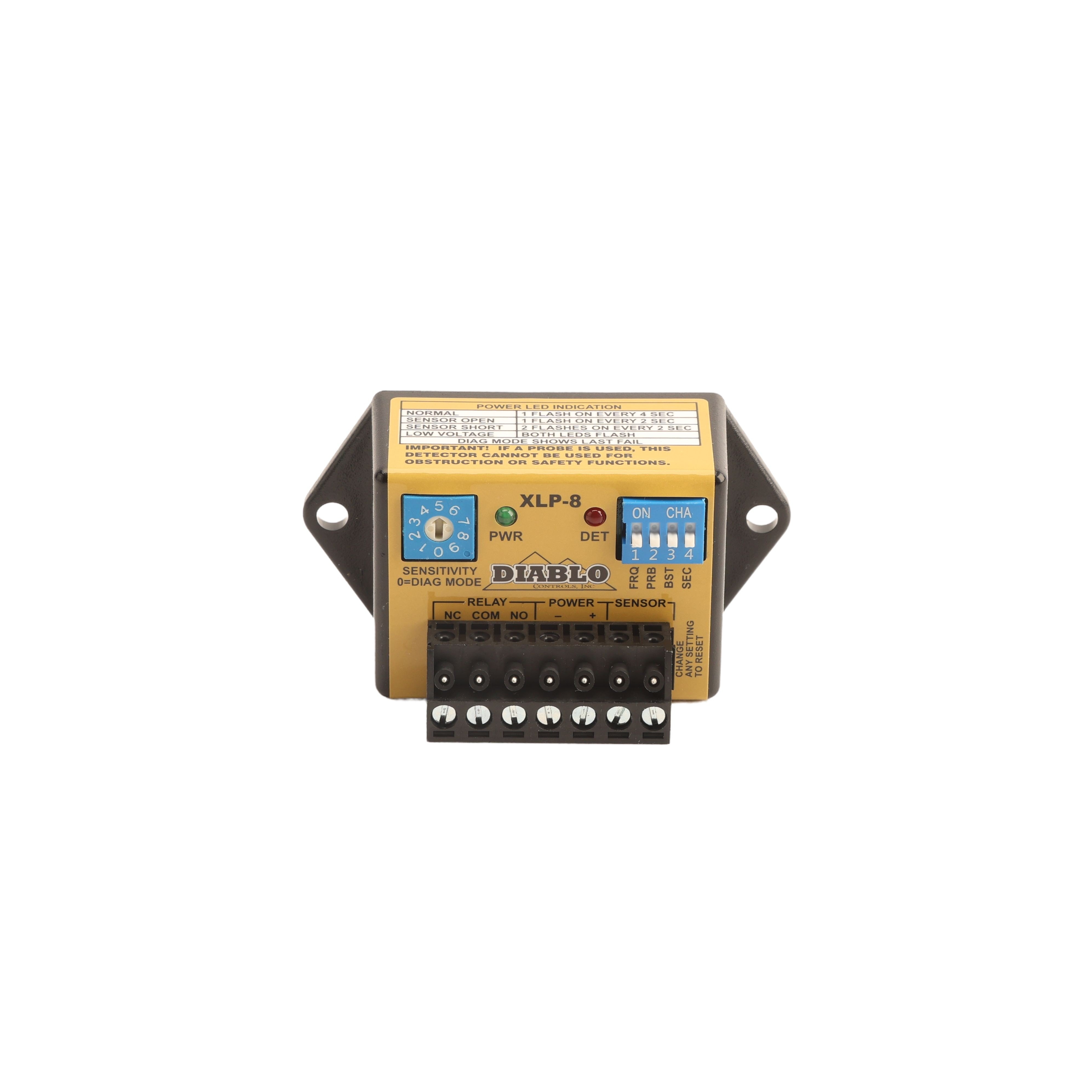 Diablo Low Power Vehicle Loop Detector- XLP-8 Detector - Gate Opener Safety