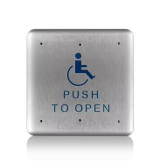 Standard Push Plate - Push Plates for Automatic Doors - Door Safety - Gate Opener Safety