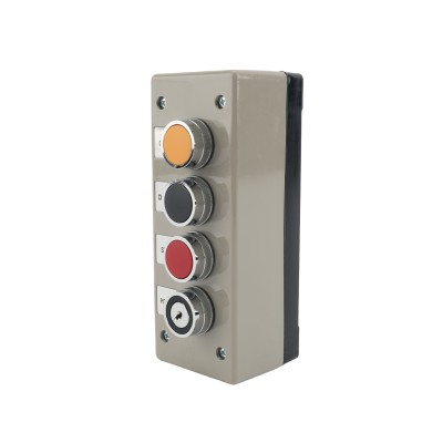 NEMA 4 Three Button Exterior Control Station Surface Mount (Open ...