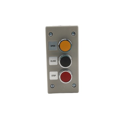 NEMA 4 Exterior Three Button Control Station Surface Mount (Open ...