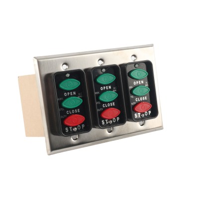 Three Gang, Three Button Control Station (Open / Close / Stop) - MMTC ...