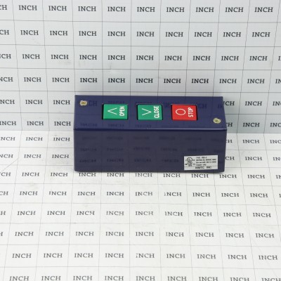 NEMA 1 Three Button Control Station with N/O on Stop (Open / Close ...