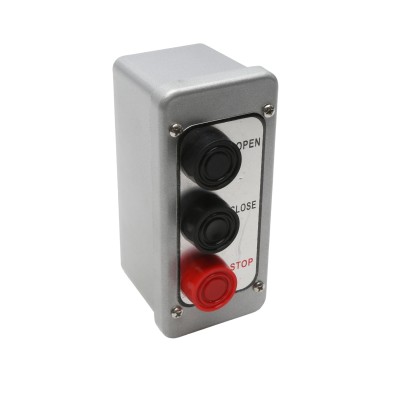 NEMA 4 Exterior Three Button Control Station Surface Mount (Open ...