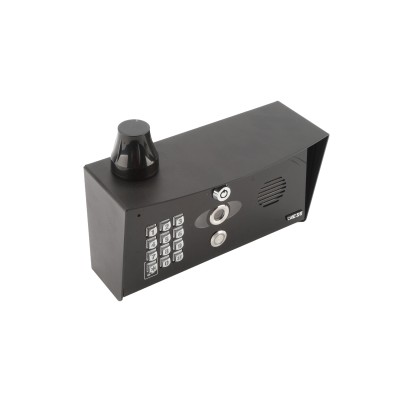 AES Praetorian Imperial 1 Button 4G Pedestal Mount Video Intercom with Keypad (Black) - PRAE-4G ...
